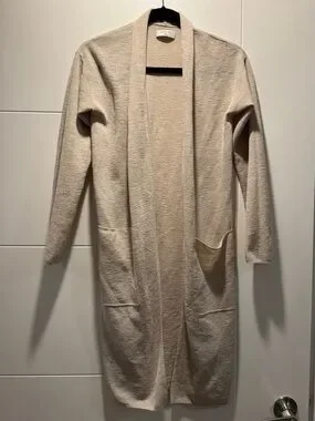 Babaton | Sweaters | Babaton Long Openfront Cardigan Sweater In Light ...